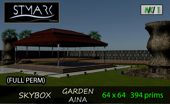 Second Life Marketplace - SKYBOX GARDEN AINA (full perm )